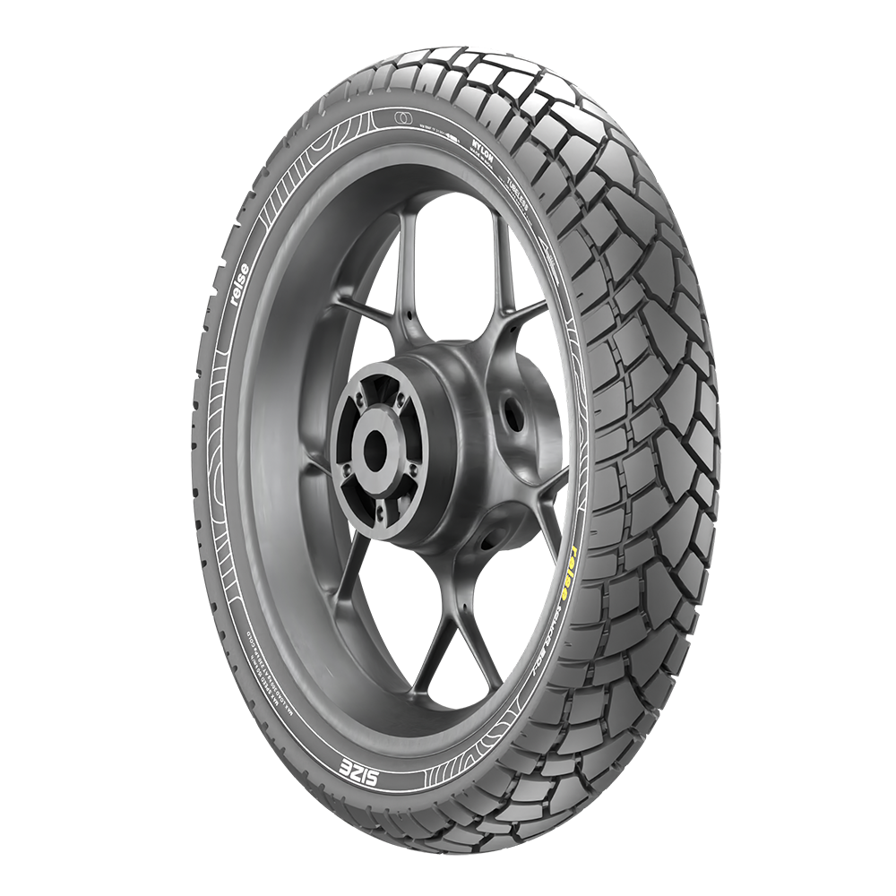 Reise tourR 30 1 275 18 Tubeless 48 P Block Rear Two Wheeler Tyre Tyre ...