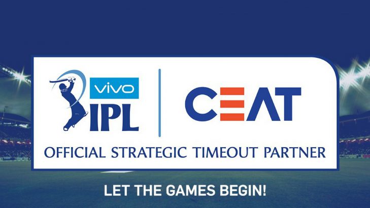 CEAT Tyres Is The Official Strategic Timeout Partner Of VIVO IPL