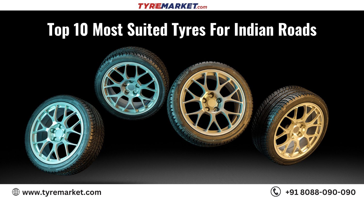 Best Car Tyres for Indian Roads - Top 10 Car Tyres in India