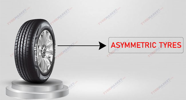Symmetric vs. Asymmetric Tyres - Different Types of Tyre Treads
